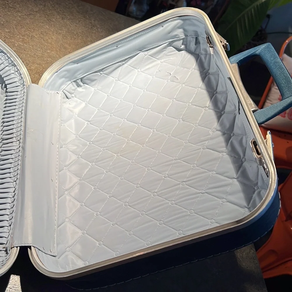 Bags | 196s Samsonite Style Jc Penneys Train Case Suitcase Hardcase ...